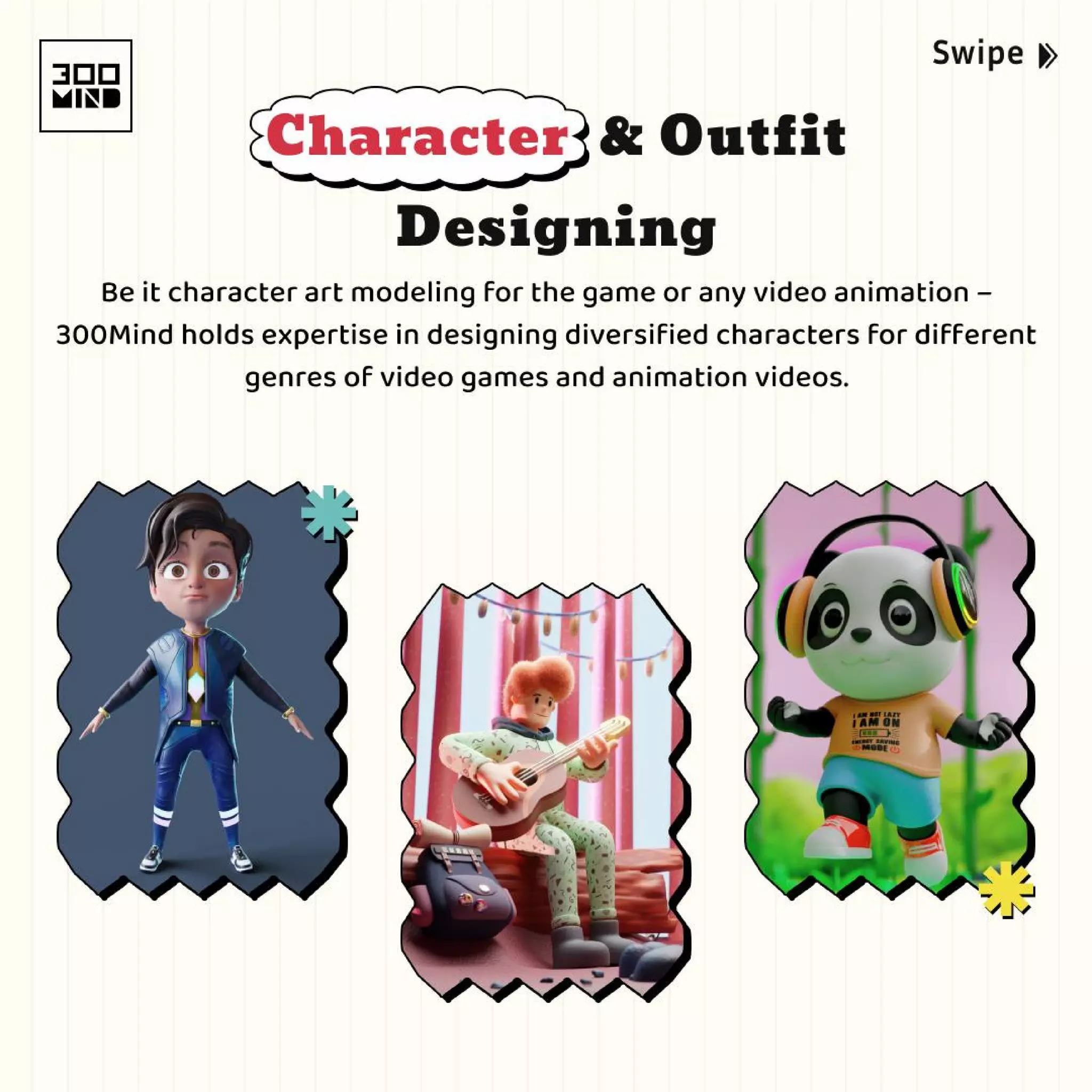 What Types of Game Art Project Can You Outsource From 300Mind? | PDF