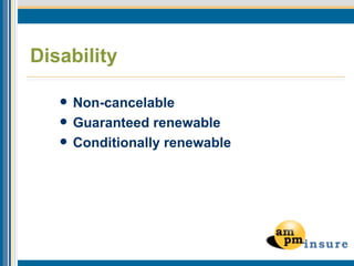 Types Of Insurance | PPT