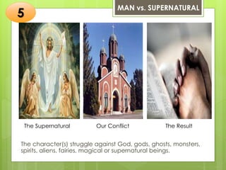 Types of Literary Conflict | PPTX