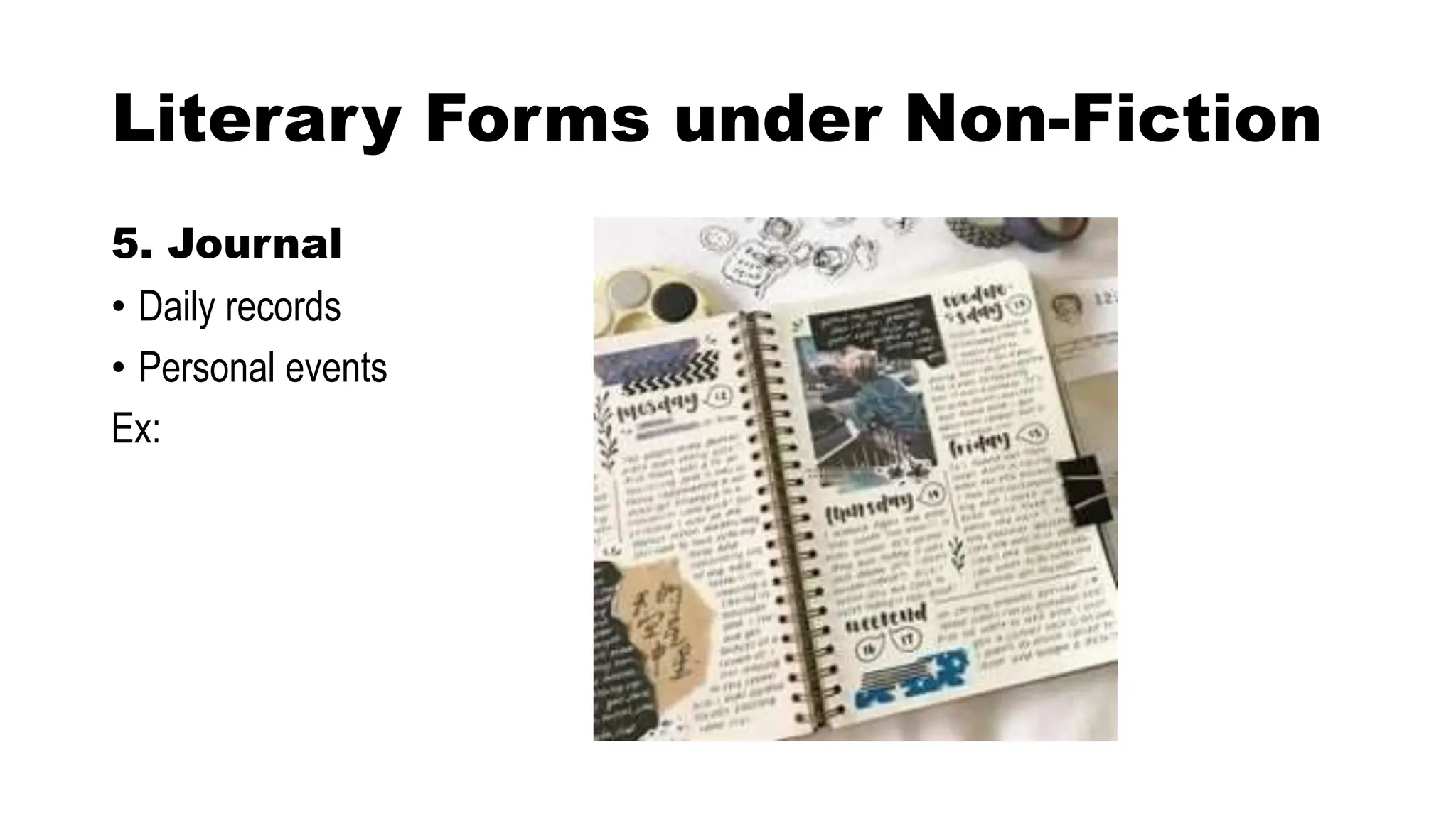 Types-of-Literature and the different examples | PPTX