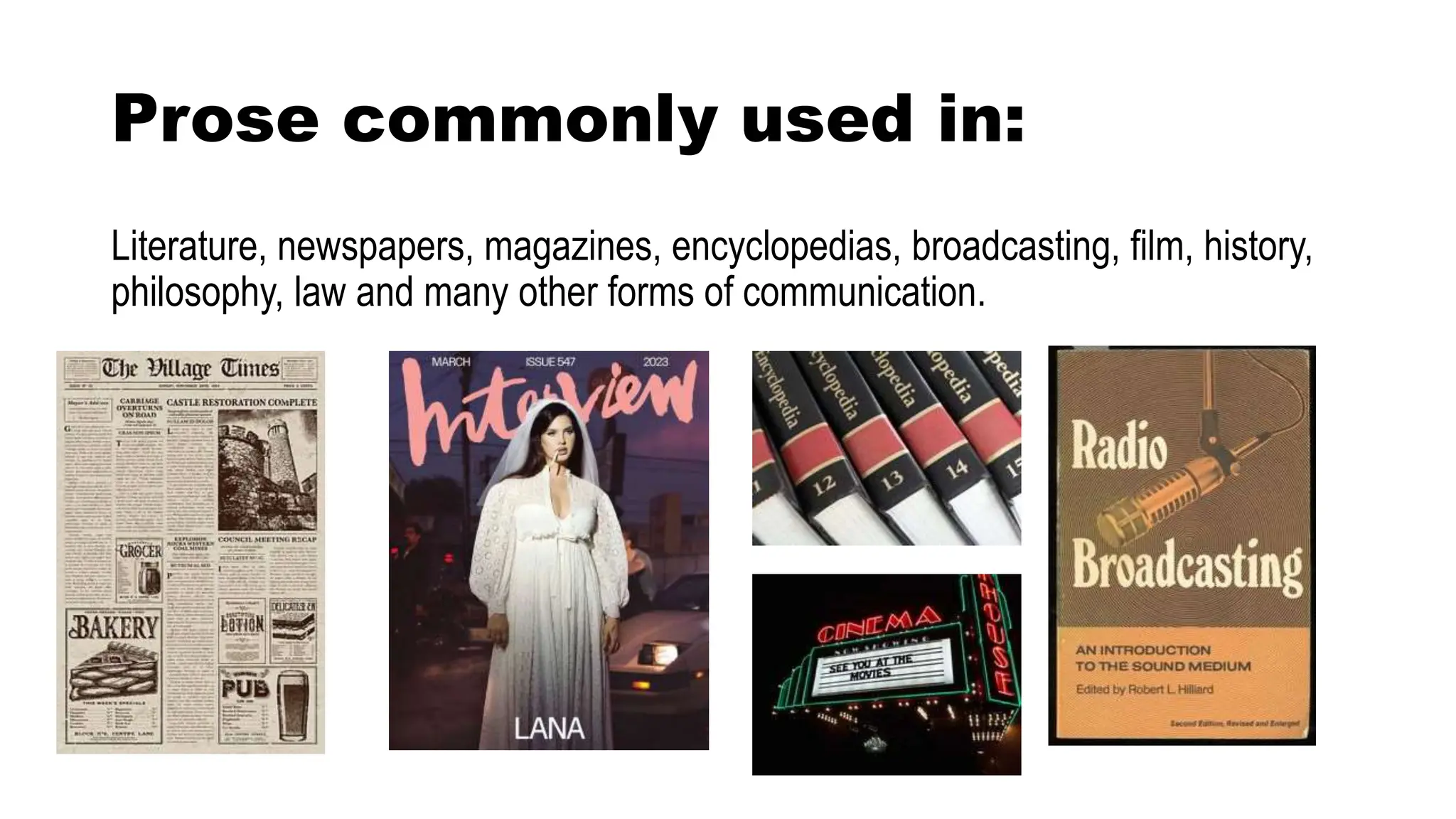 Types-of-Literature and the different examples | PPTX