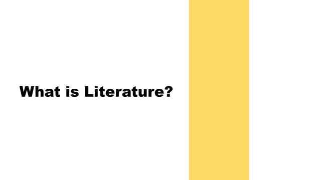 Types-of-Literature and the different examples | PPTX
