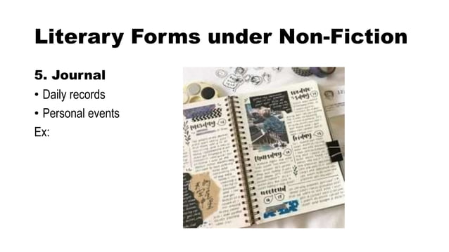 Types-of-Literature and the different examples | PPTX