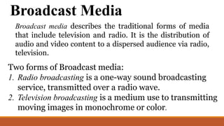 Types of media and information technology | PPT