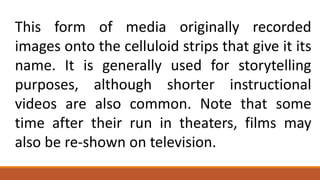 Types of media and information technology | PPT