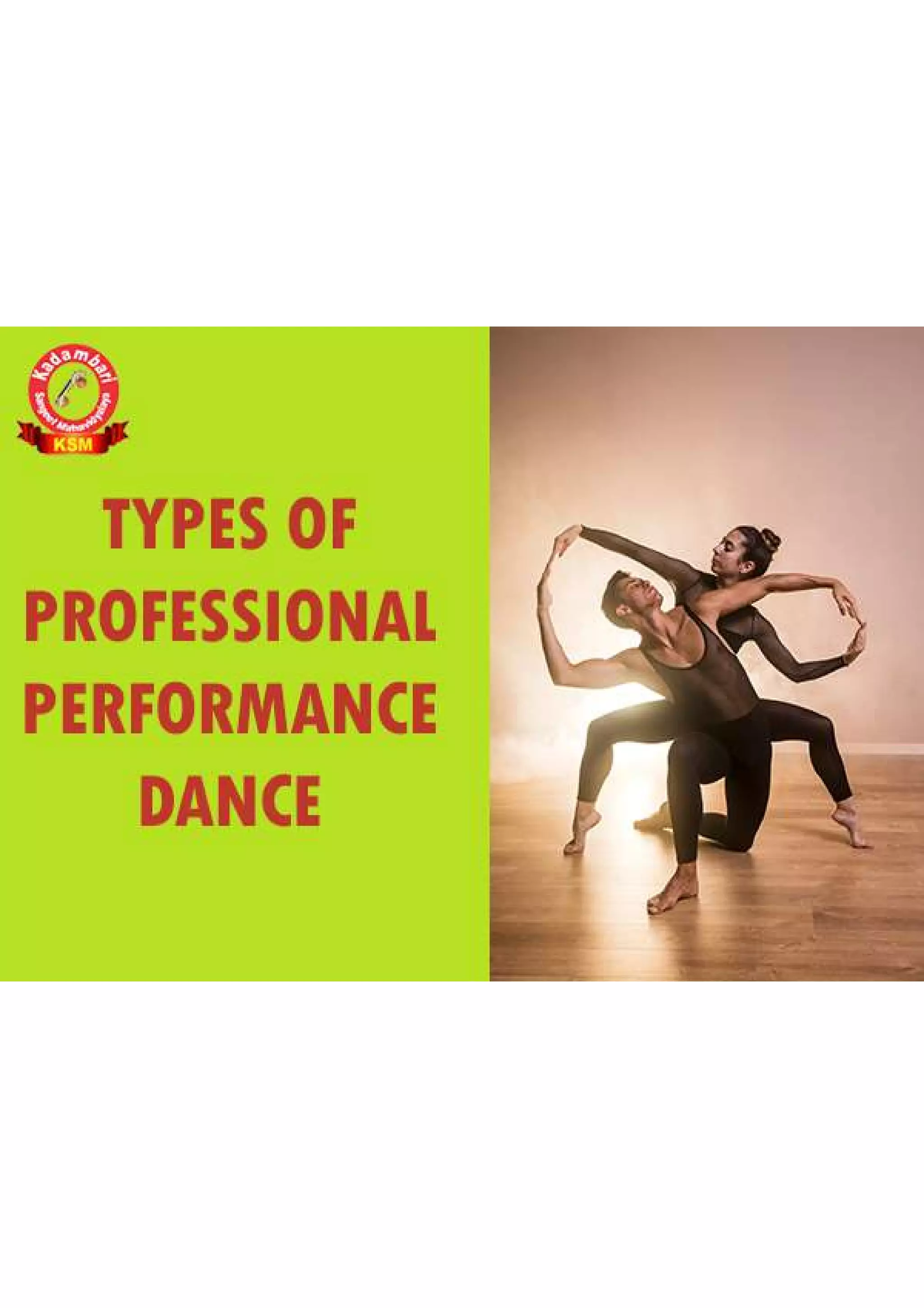 Types of-modern-dance | PDF | Dance | Fine Art