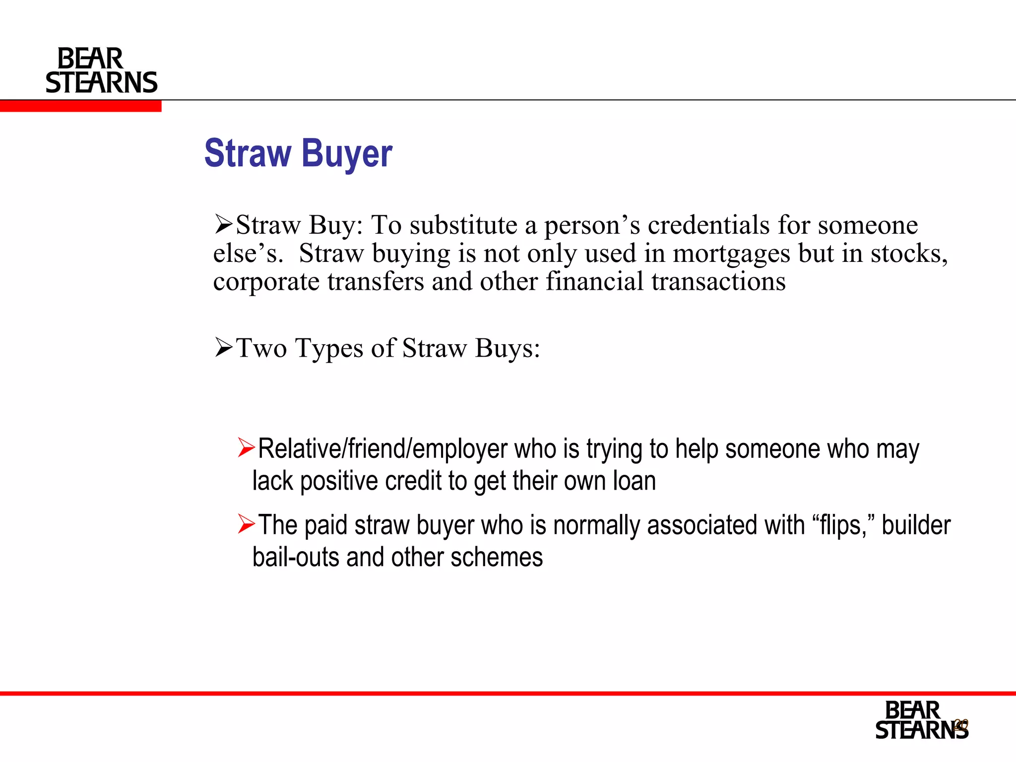 Types of Mortgage Fraud | PPT