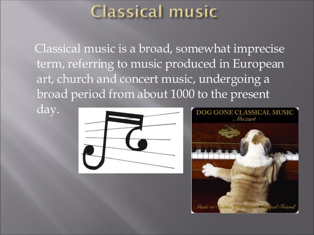 Types Of Music | PPT | Hip Hop Music | Music