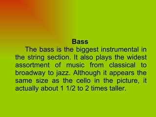 Types Of Musical Instruments | PPT