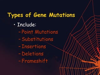types-of-mutations.ppt for science grade 10 | PPT