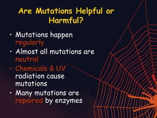types-of-mutations.ppt for science grade 10 | PPT