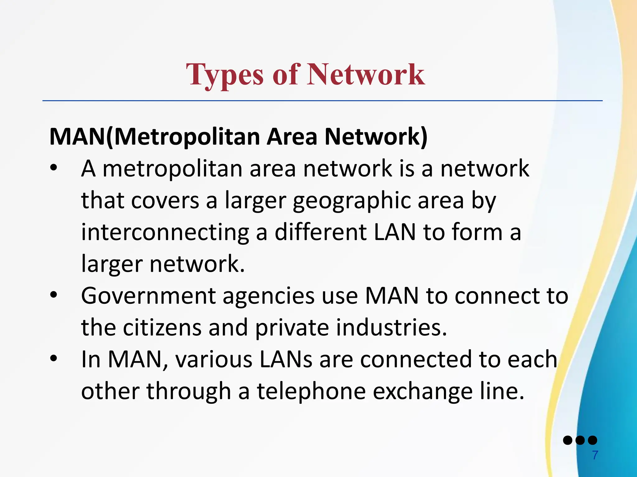 Types of network in ICT which helps the students for better ...