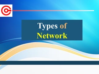 Presentation on types of network in learning through ICT | PPTX