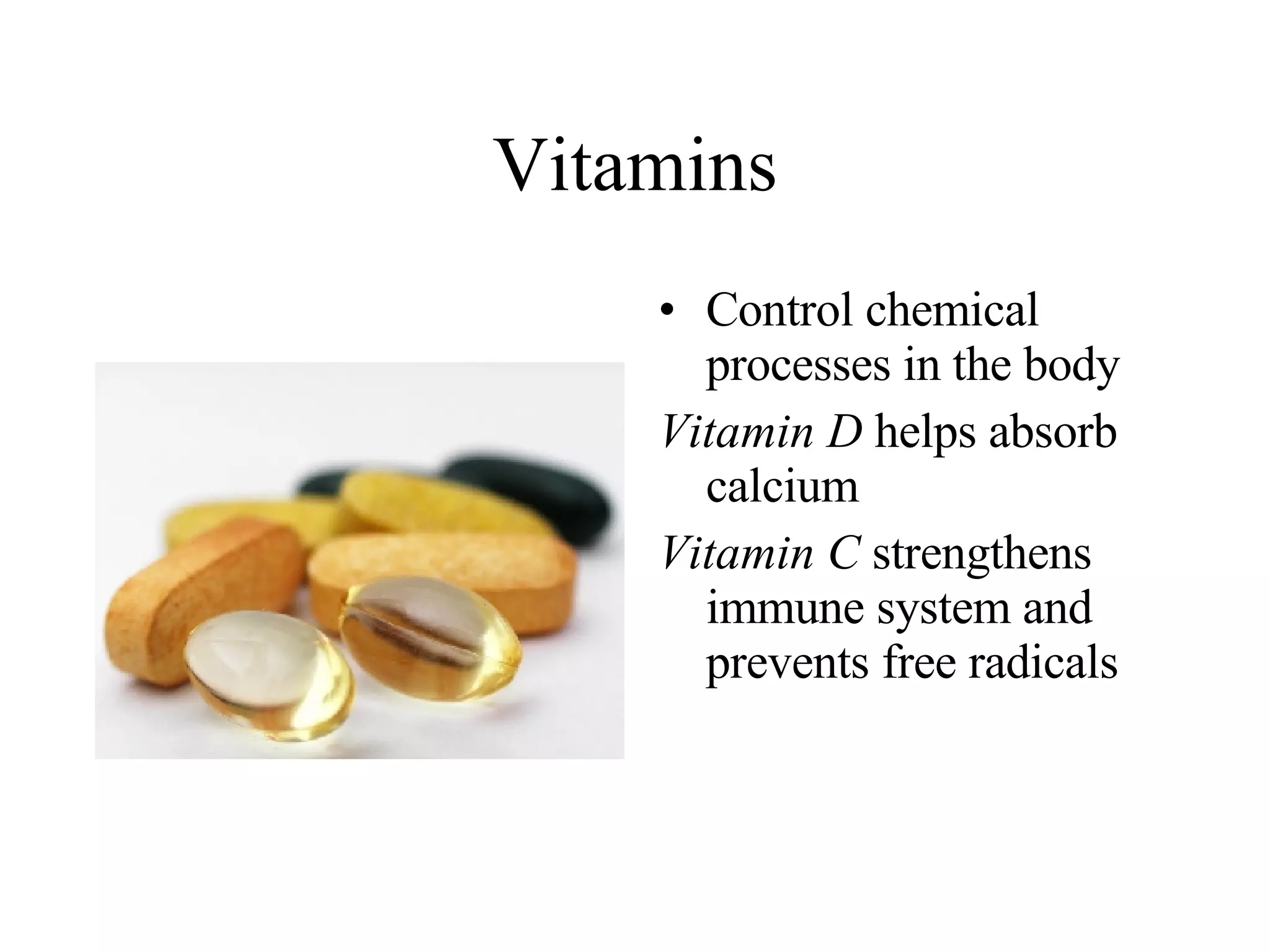 Types Of Nutrients | PPT