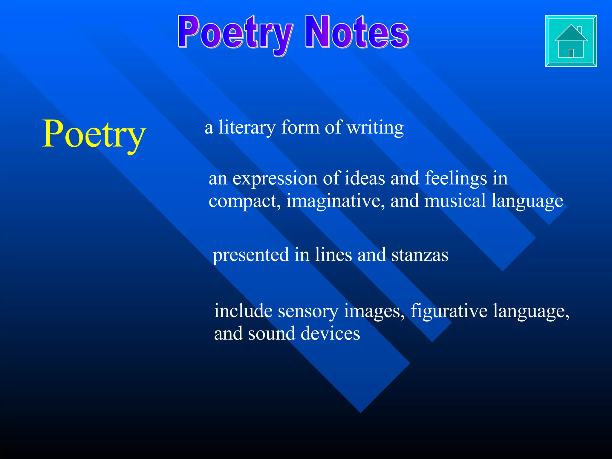 Types of Poetry | PPT