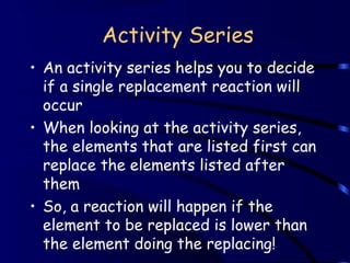 Types of reactions | PPT