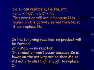 Types of reactions | PPT