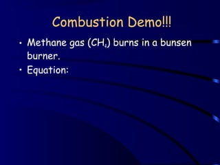 Types of reactions | PPT