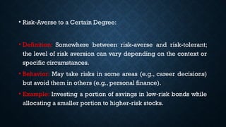 Types-of-risk-attitudes jshsgxjaksjxjxhx | PPTX