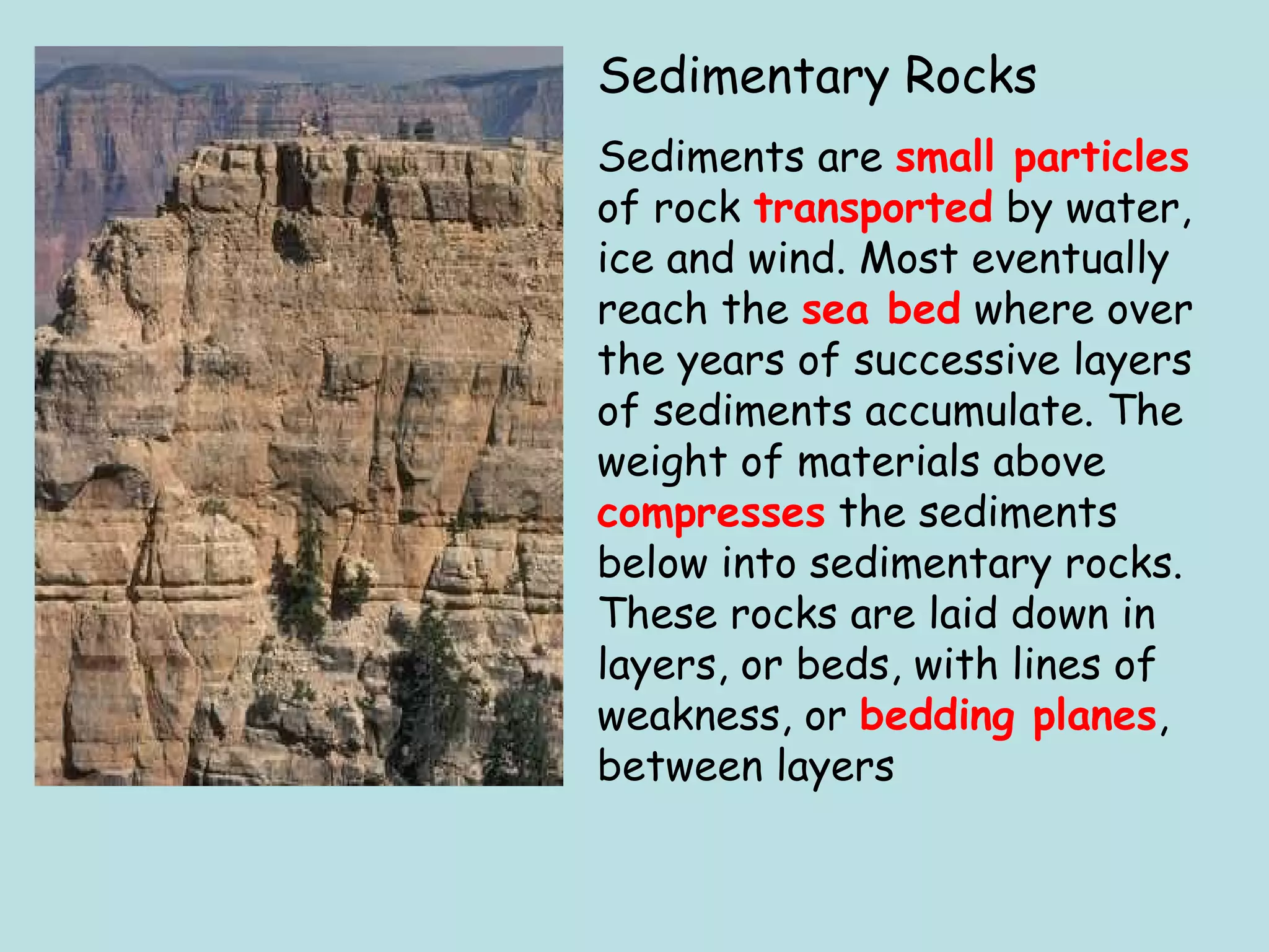 Types of Rock and their distribution in the UK | PPT