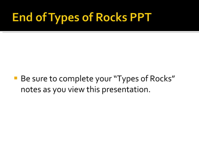 Types of-rocks | PPT