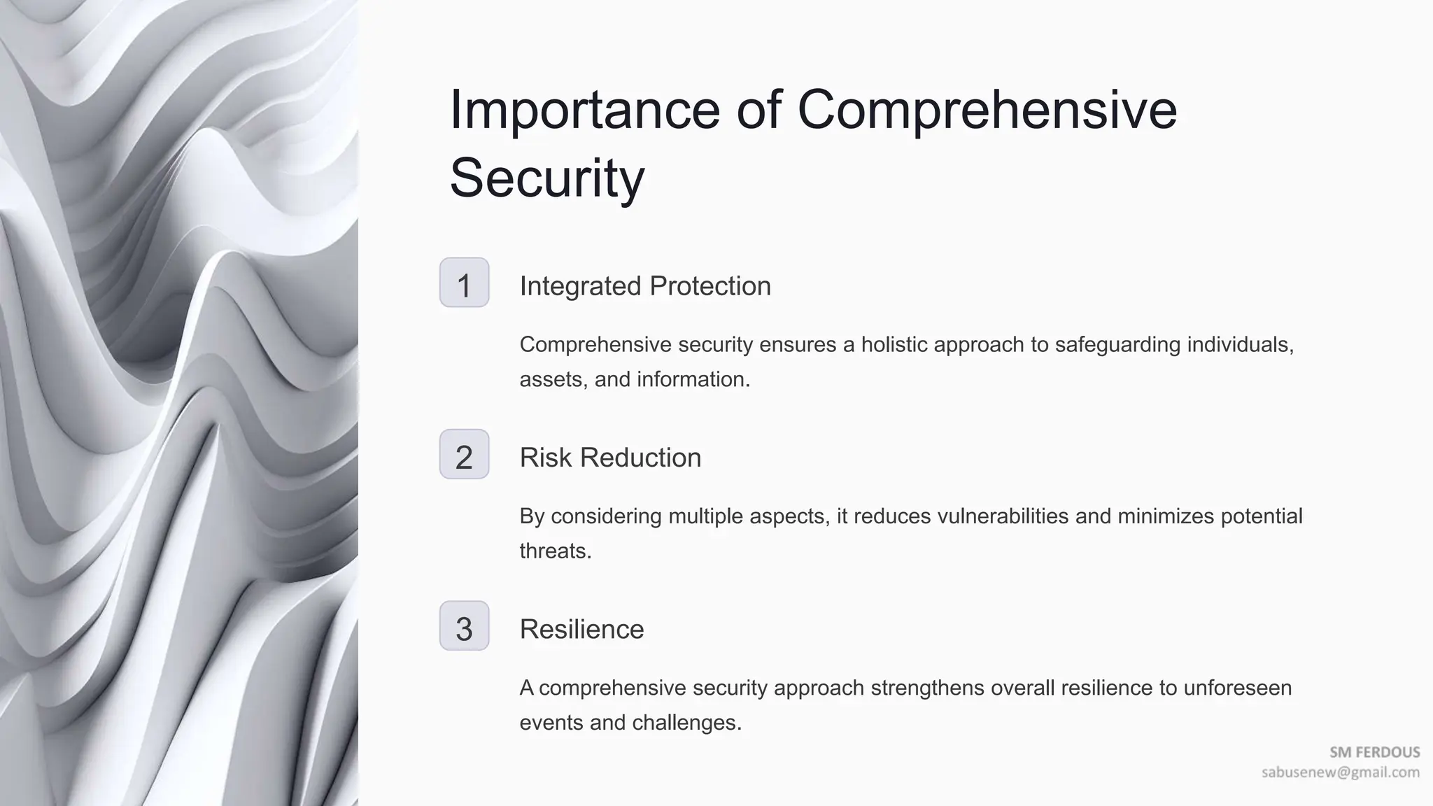 Types of Security -Man, Material and Data | PPTX