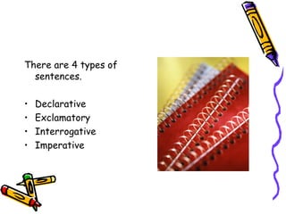 Types Of Sentences | PPT