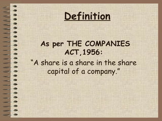 Types of-shares | PPT