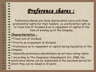 Types of-shares | PPT