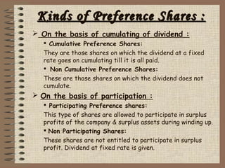 Types of-shares | PPT