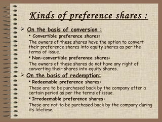 Types of-shares | PPT