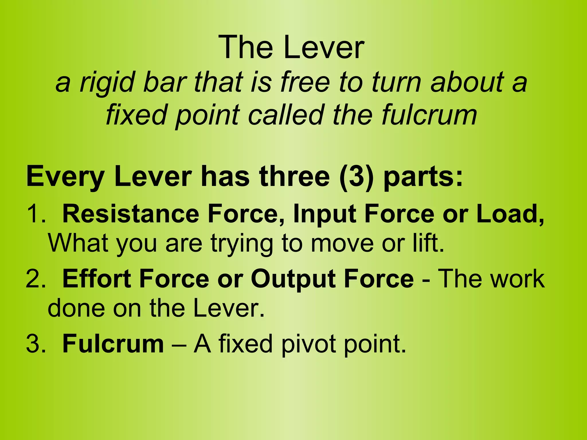 Types Of Simple Machines 1196790406105067 4 | PPT