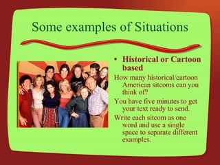 Types of Sitcoms | PPT