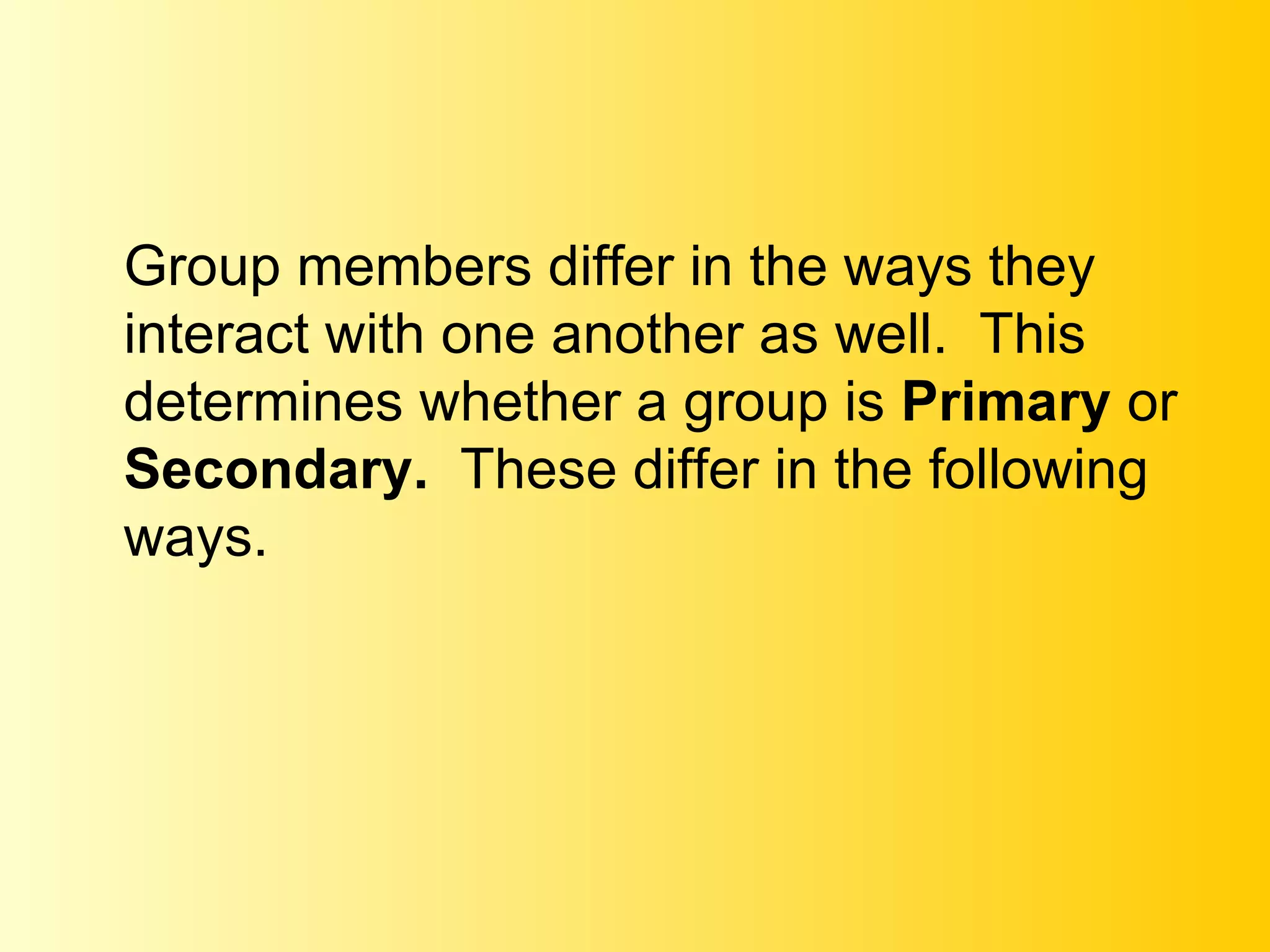 Types Of Social Groups Powerpoint | PPT