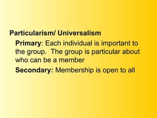 Types Of Social Groups Powerpoint | PPT