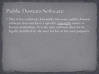 Types Of Software | PPS