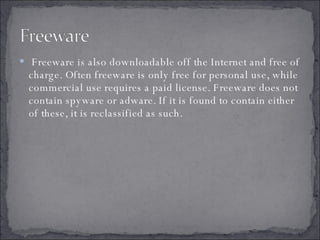 Types Of Software | PPS