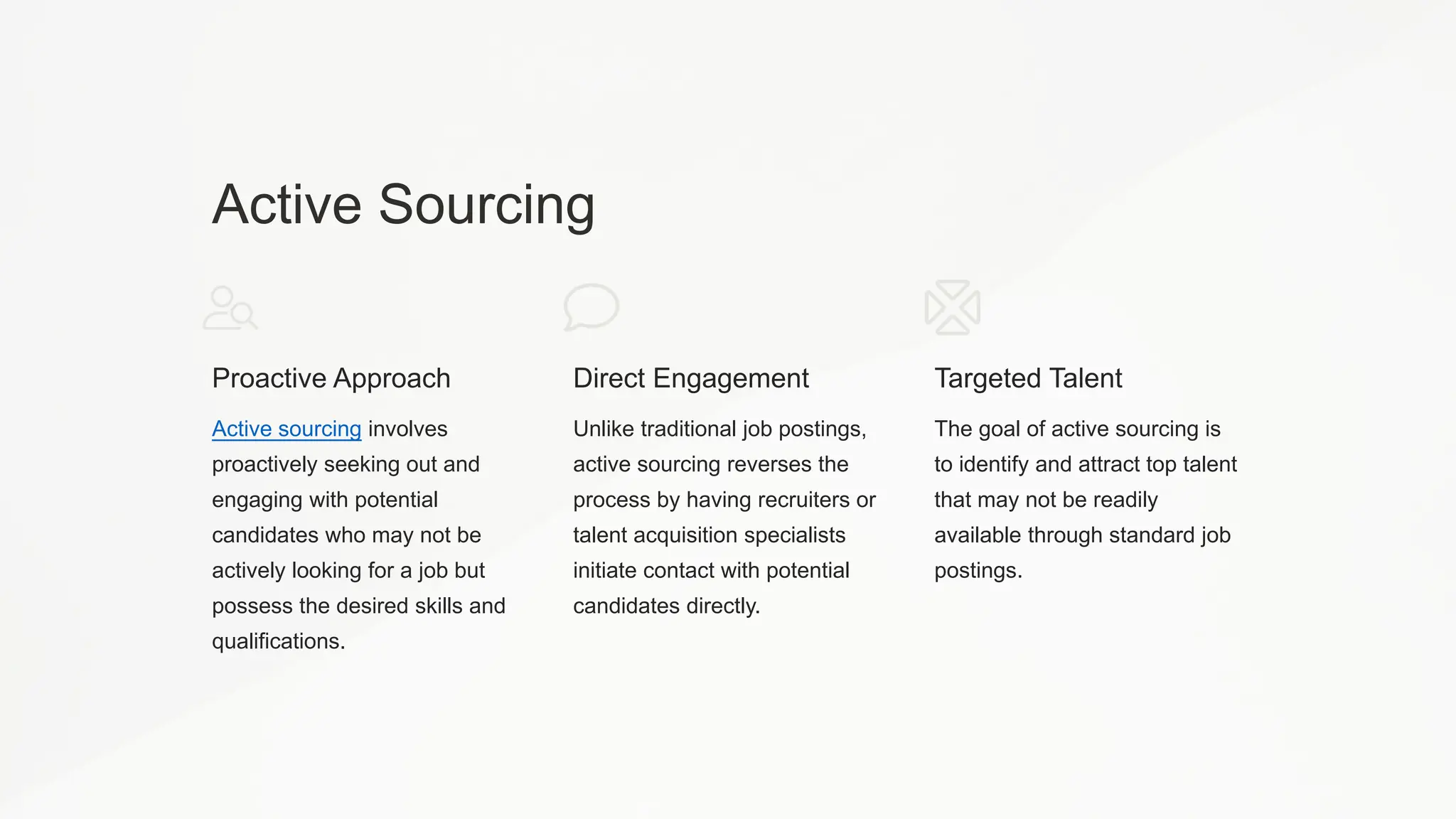 Types of Sourcing in Recruitment for your organisation | PPTX