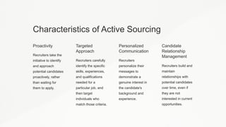 Types of Sourcing in Recruitment for your organisation | PPTX