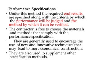 Types-of-specification b. architecture . | PPT