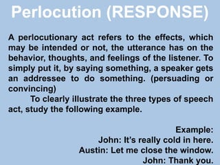 Types-of-Speech-Act Quarter 1 Oral Communication | PPTX