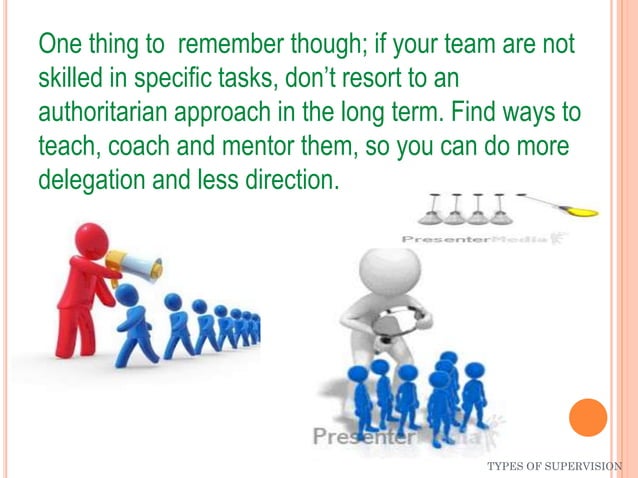 Types of-supervision | PPTX | Business and Finance