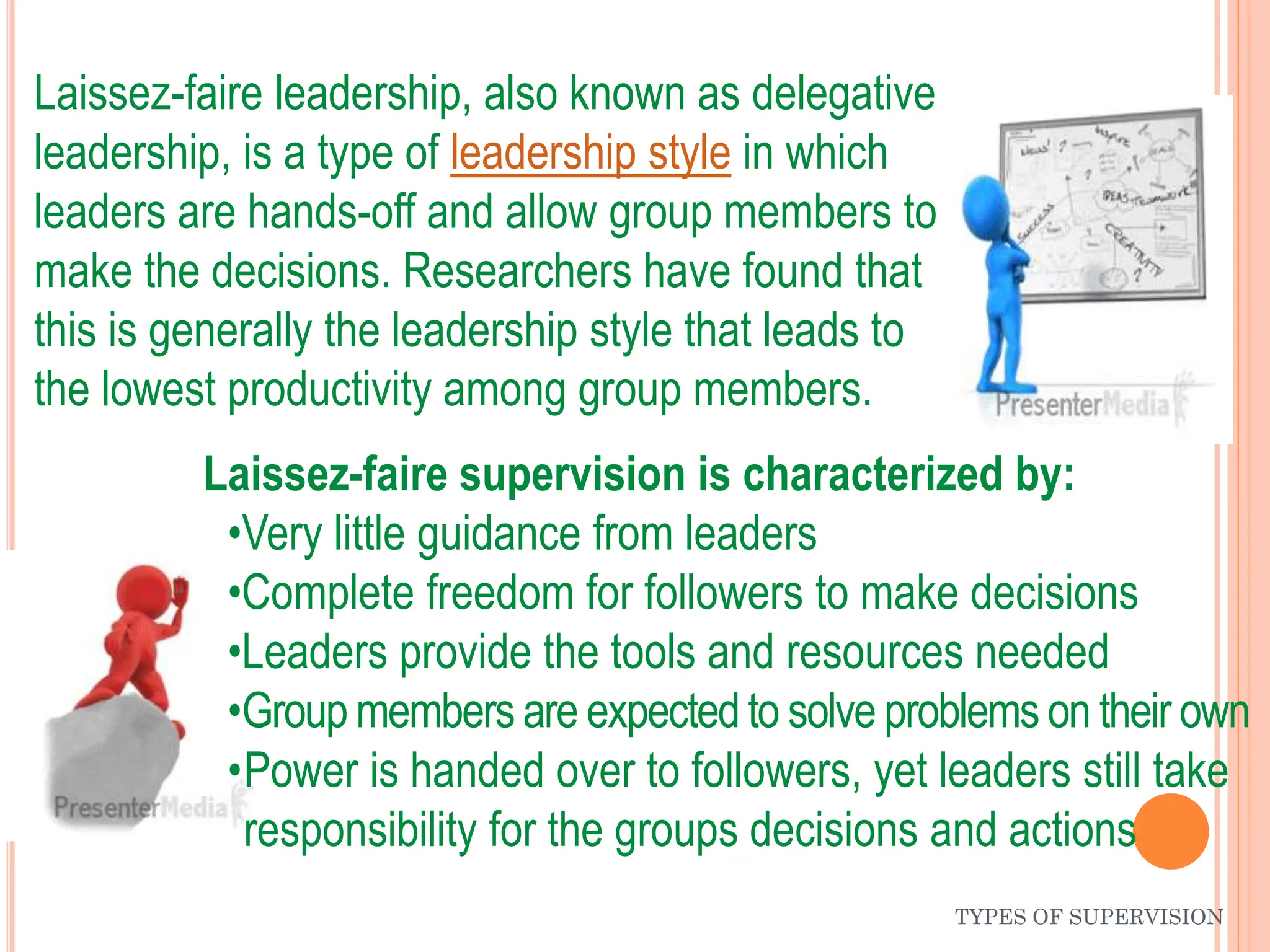 THE SUPERVISION AND TYPES OF SUPERVISION | PPTX