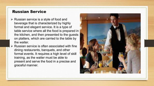 TYPES-OF-TABLE-SERVICE (1).pptx | Dining Out | Food & Drink