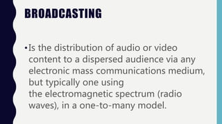 Types of Telecommunication Networks | PPTX