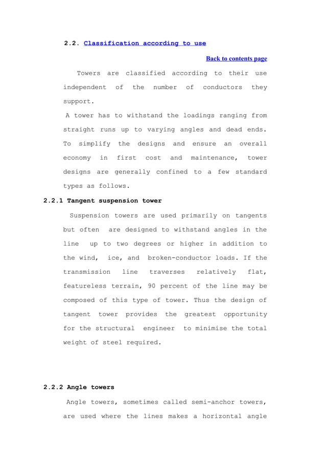 Types of-tower | PDF