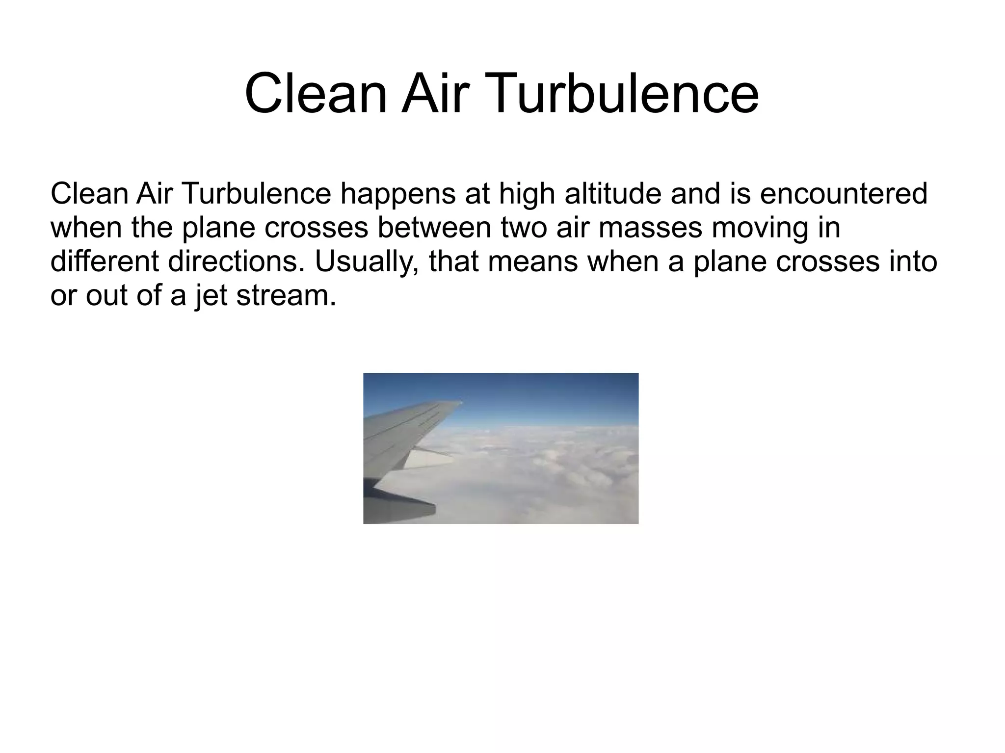 Types Of Turbulence Explained | PDF