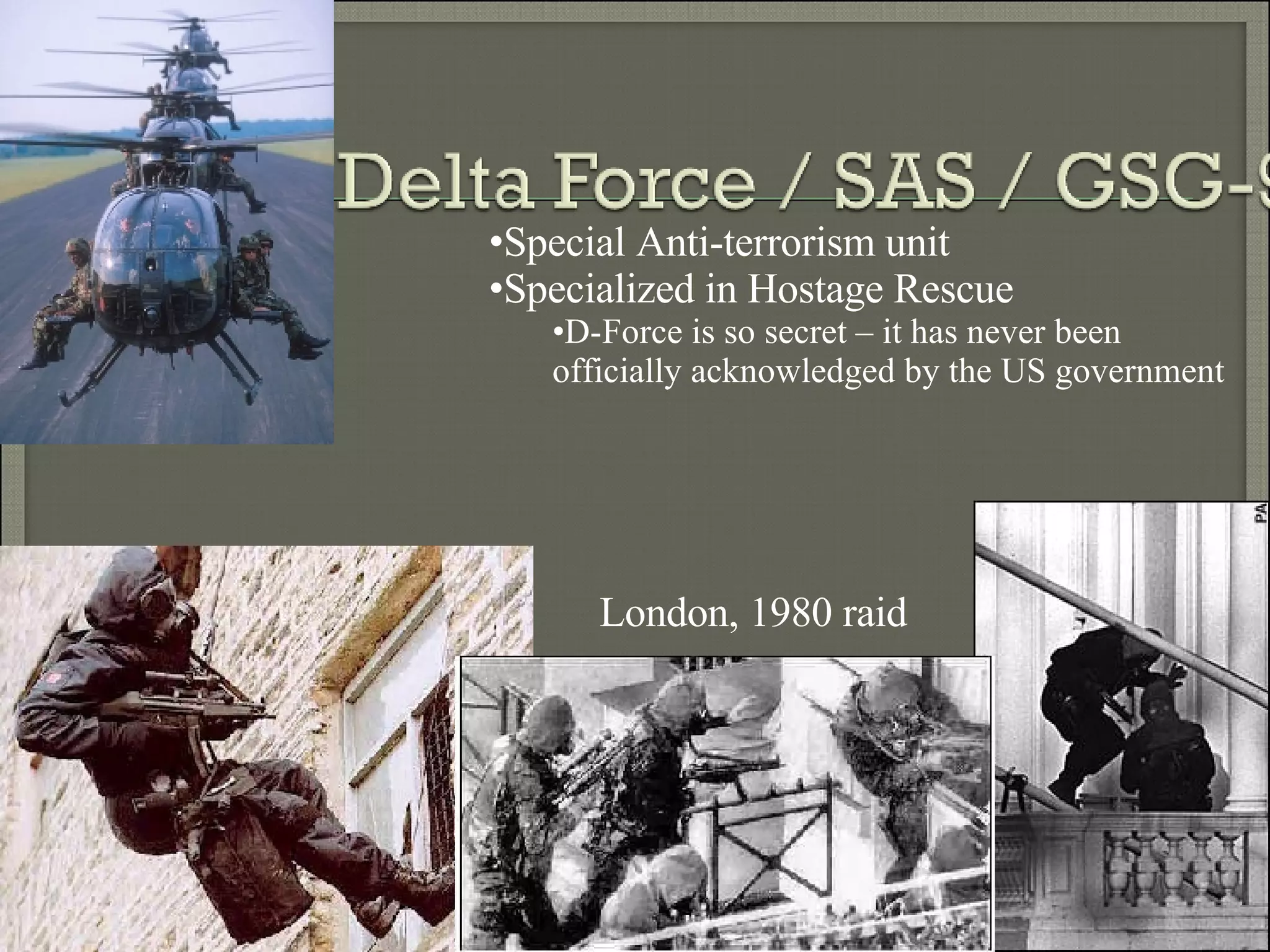 Types Of Modern Military Units | PPT