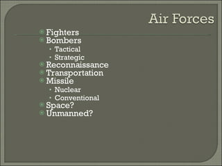 Types Of Modern Military Units | PPT
