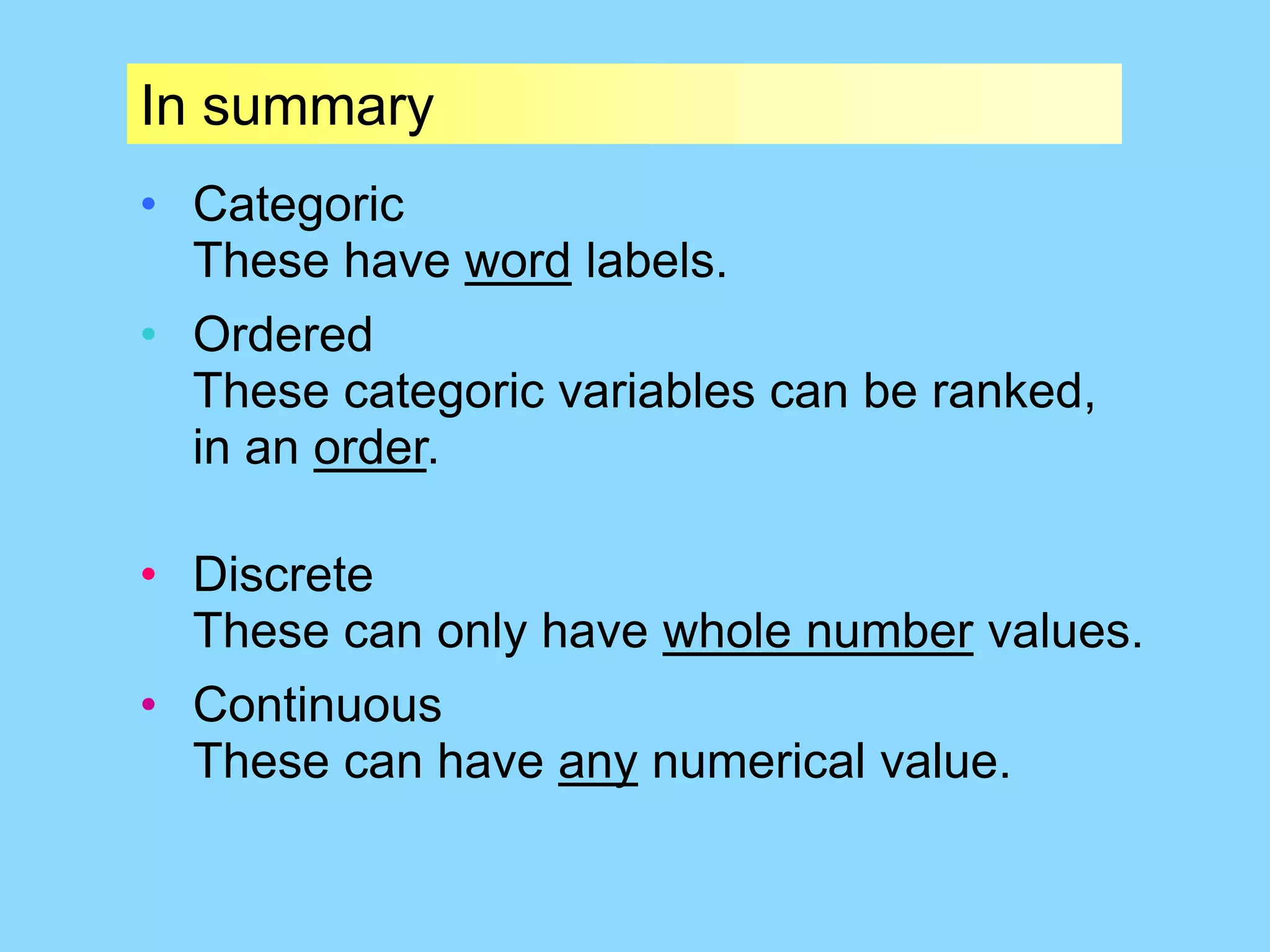 Types of-variables | PPTX